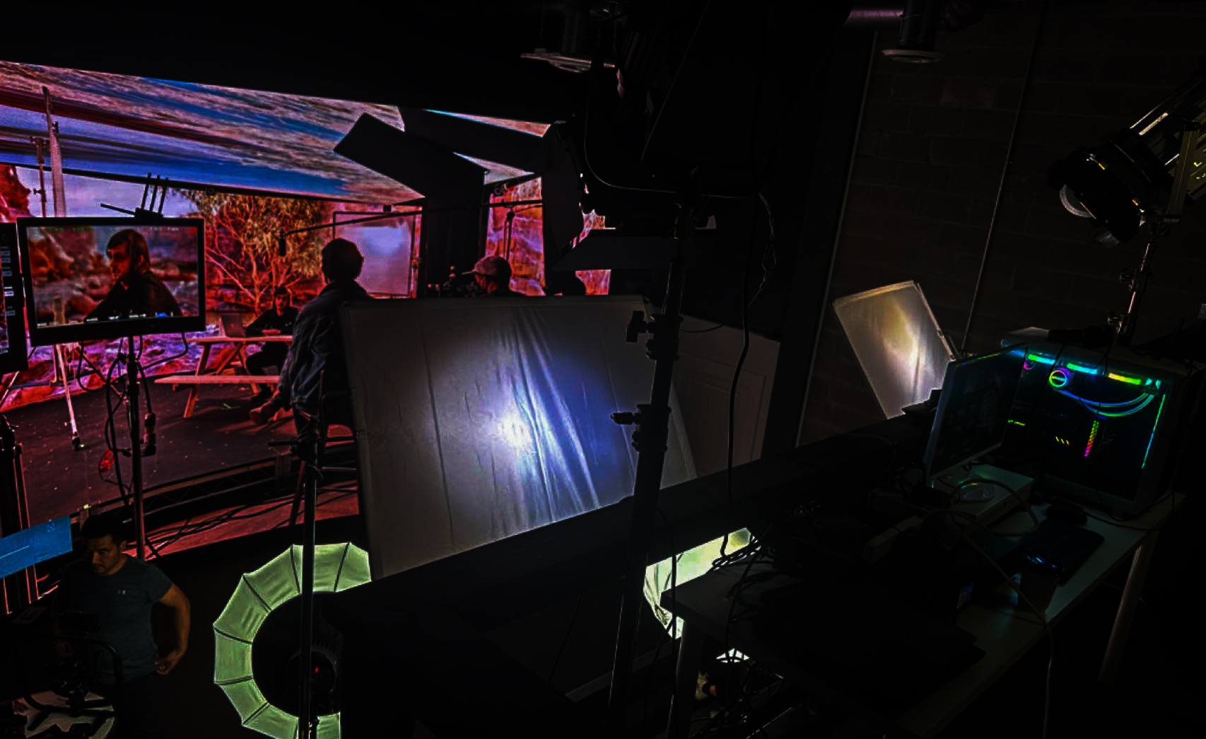 Vancouver LED Wall Studio from $99/hr | Upperland Studio